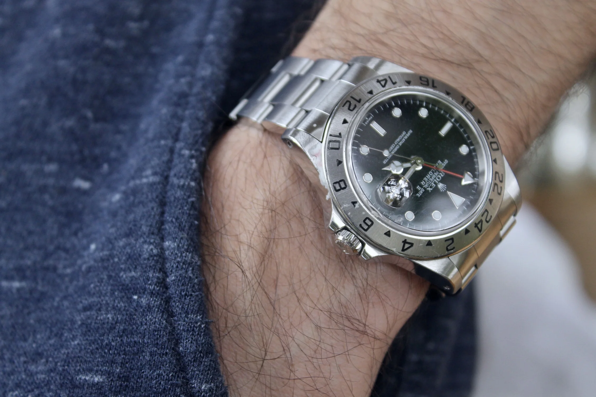 Rolex Explorer 2 On Wrist