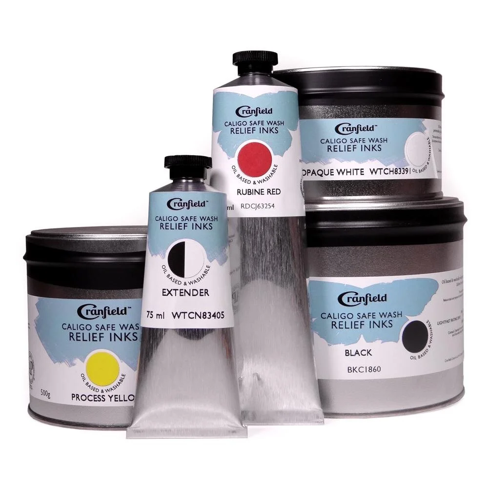 Cleaning Up Traditional Oil Based Relief Printmaking Inks – FCQXB