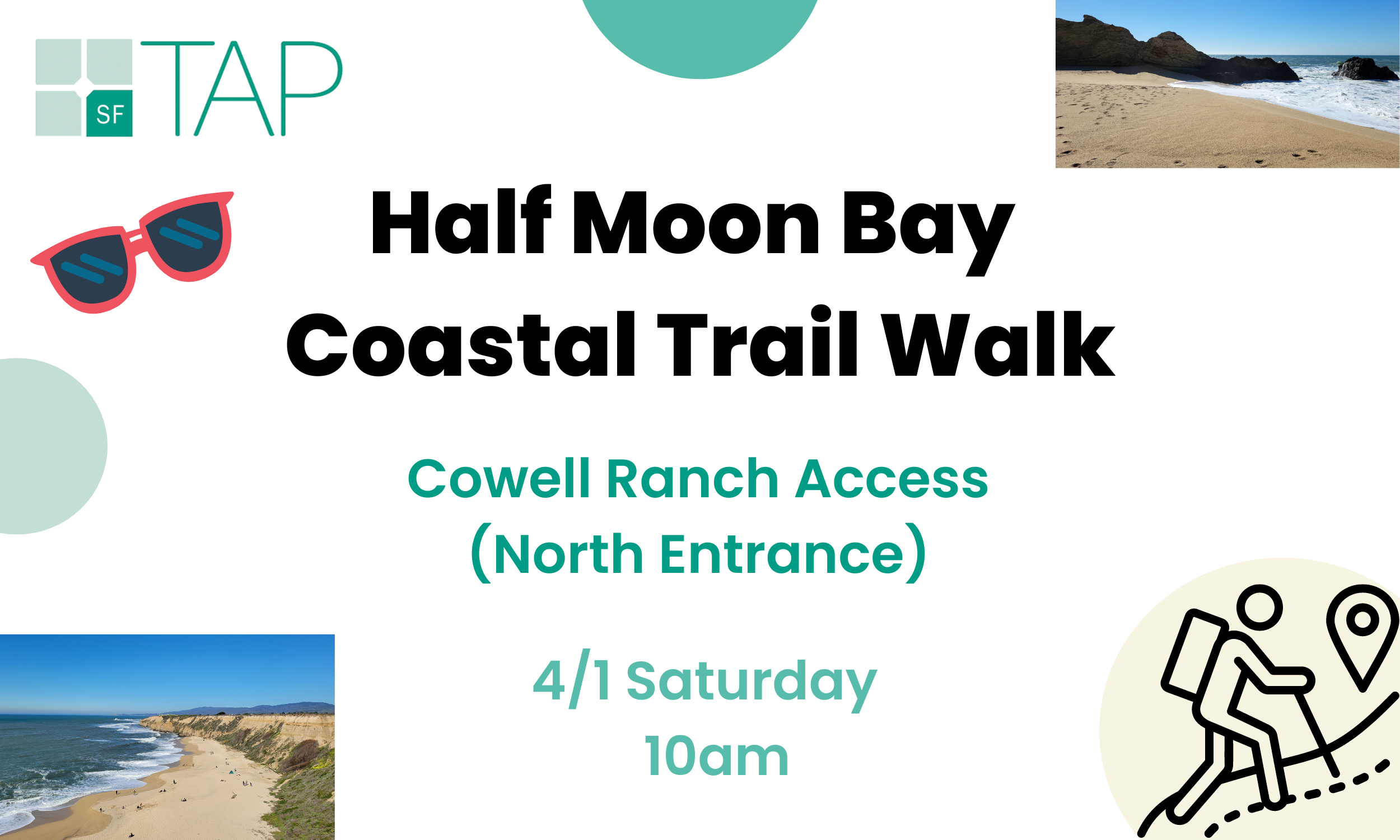 Half Moon Bay Coastal Trail Walk — TAP-SF