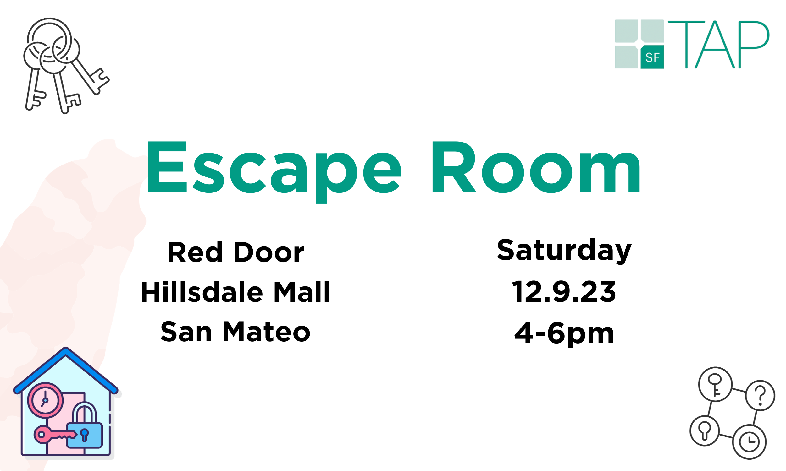 Join us for one of our upcoming events! — TAP-SF