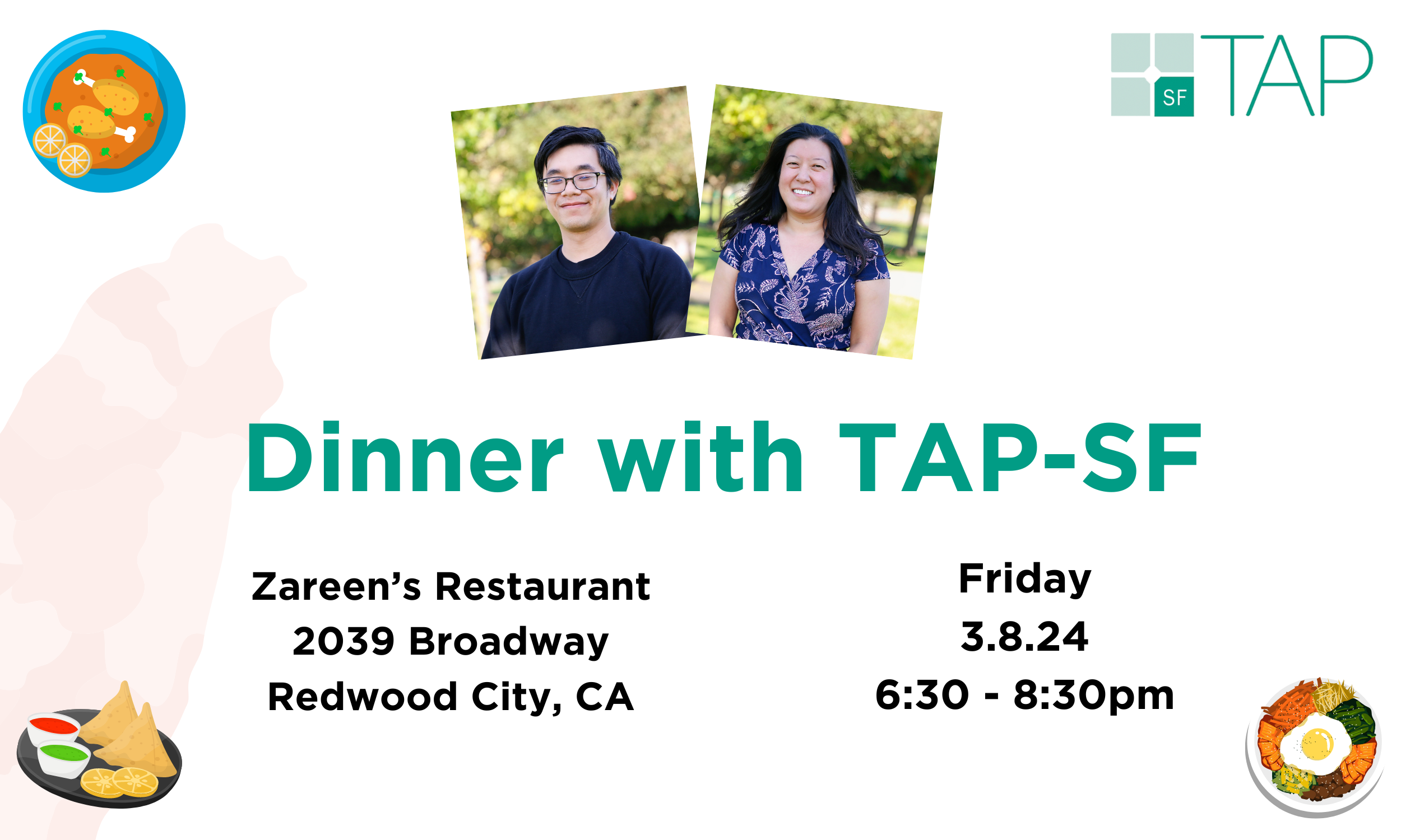 Join us for one of our upcoming events! — TAP-SF