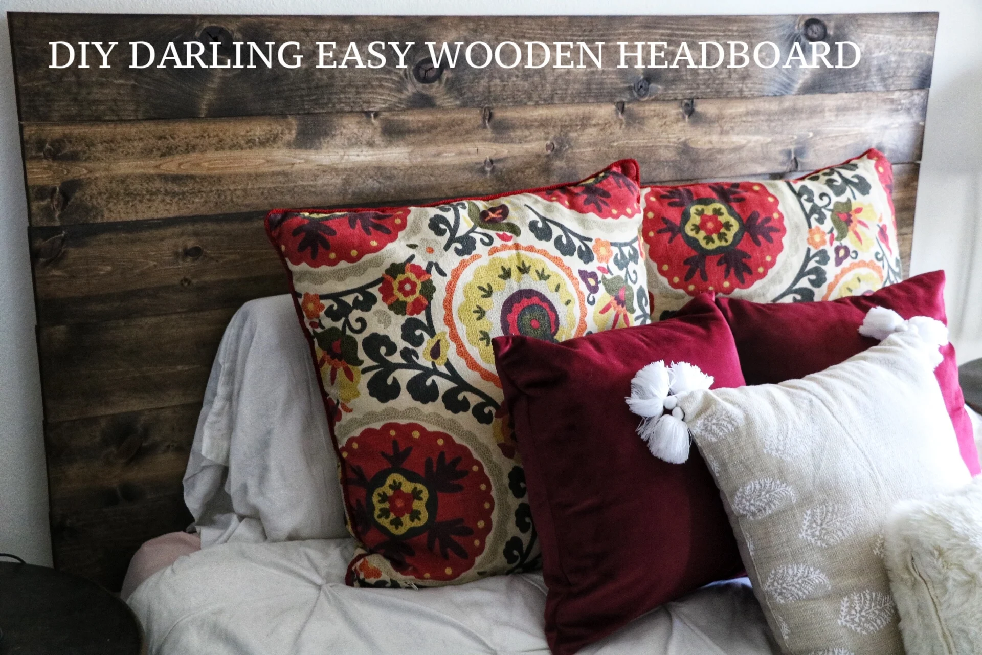 Easy Wooden Headboard — DIY DARLING