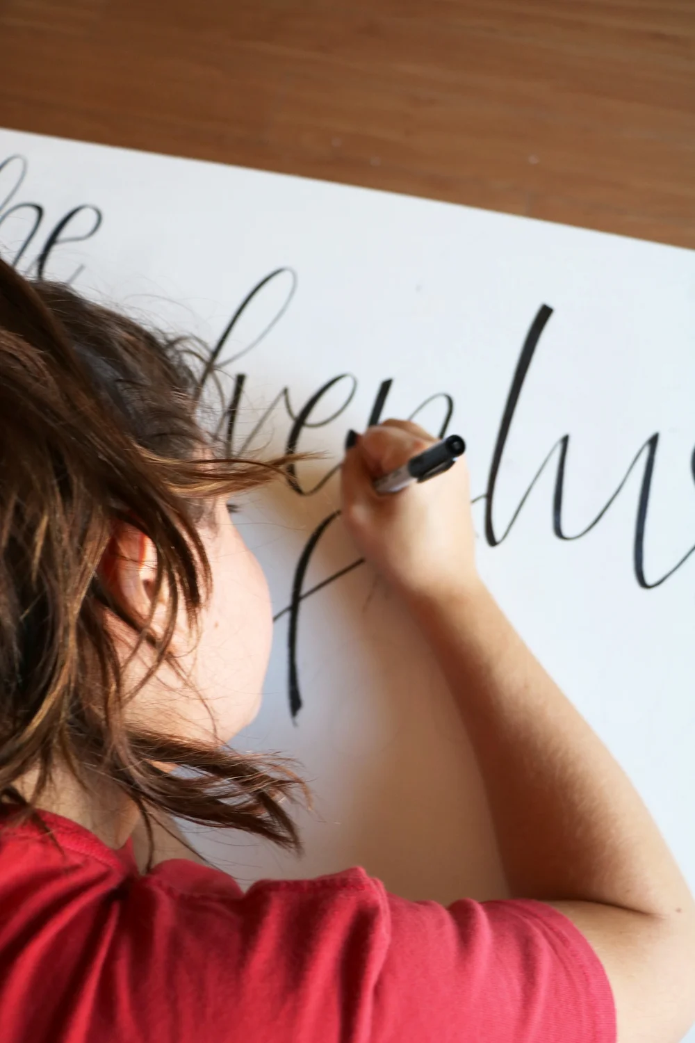 Hand-Lettered Wooden Sign — DIY DARLING