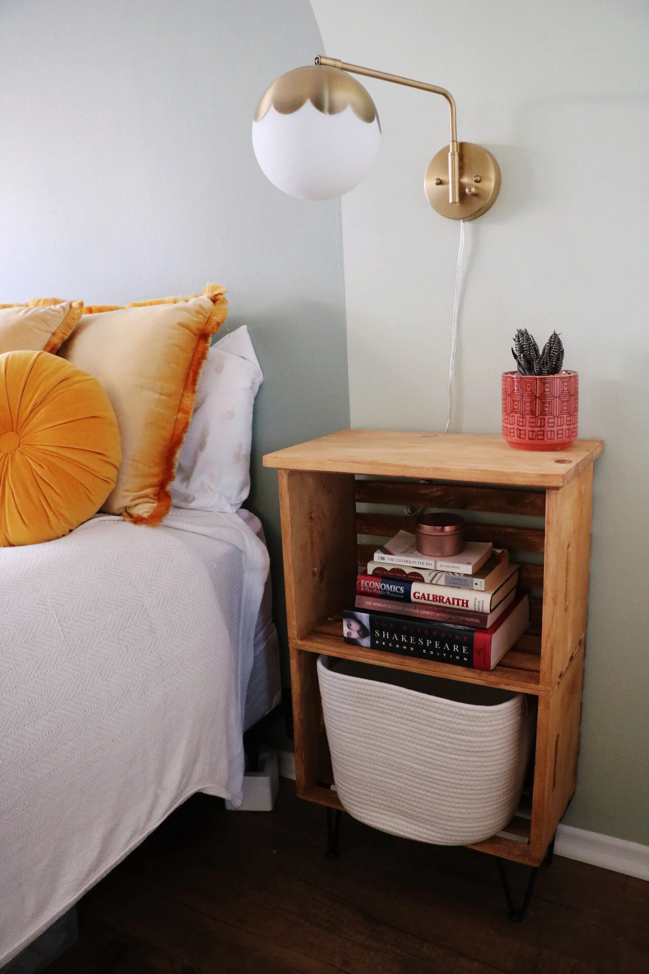 Crate Nightstand — DIY DARLING