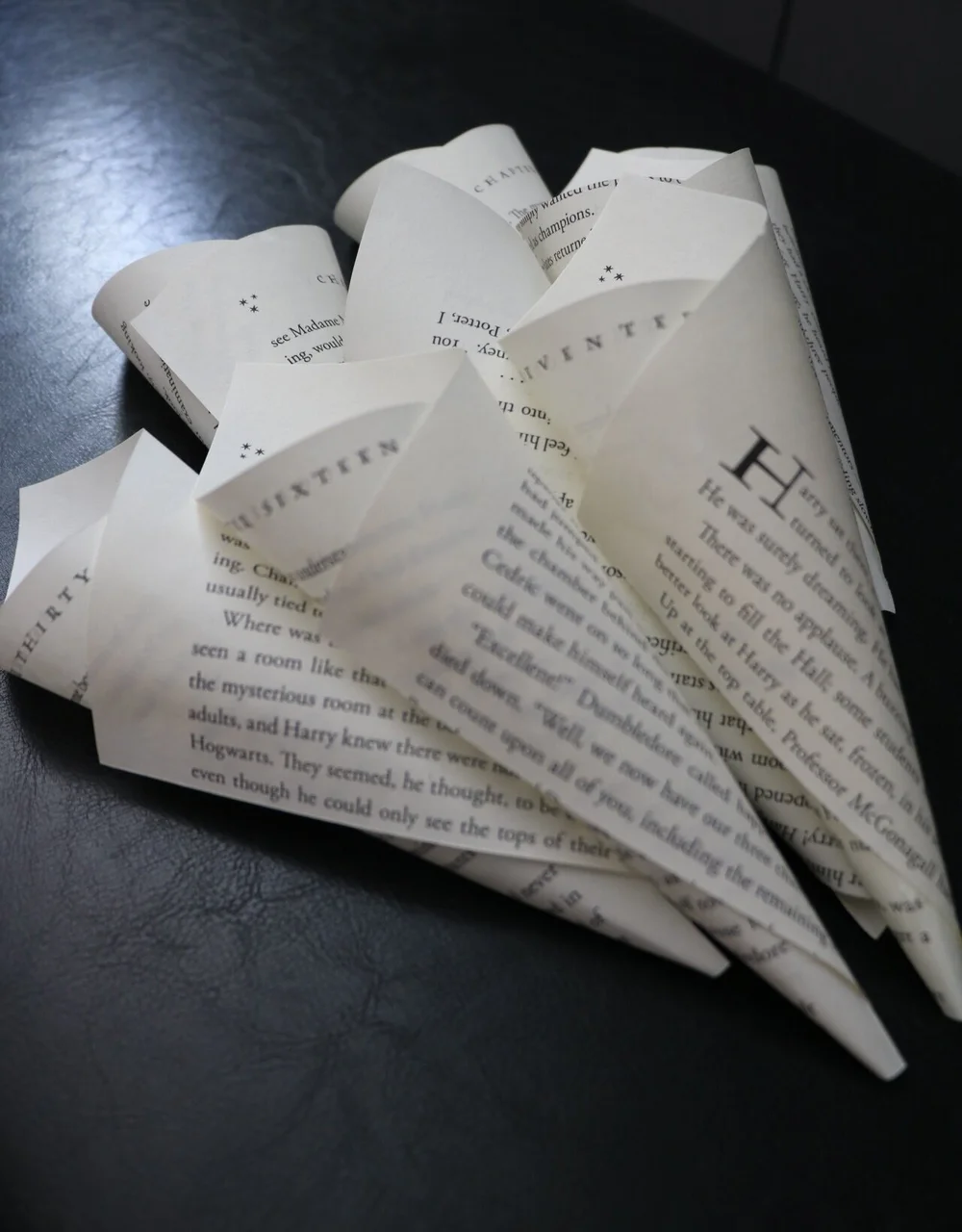 Wedding Flower Cones with Dried Flower Petals — DIY DARLING