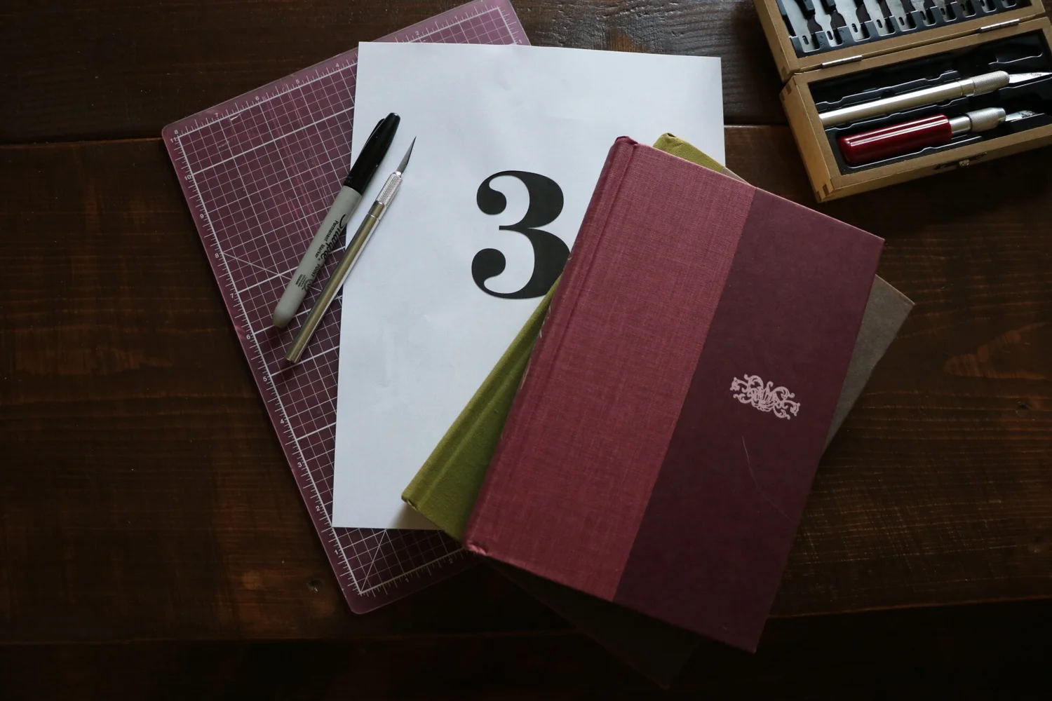 Vintage Book Table Numbers for Wedding Table Centerpieces — DIY DARLING