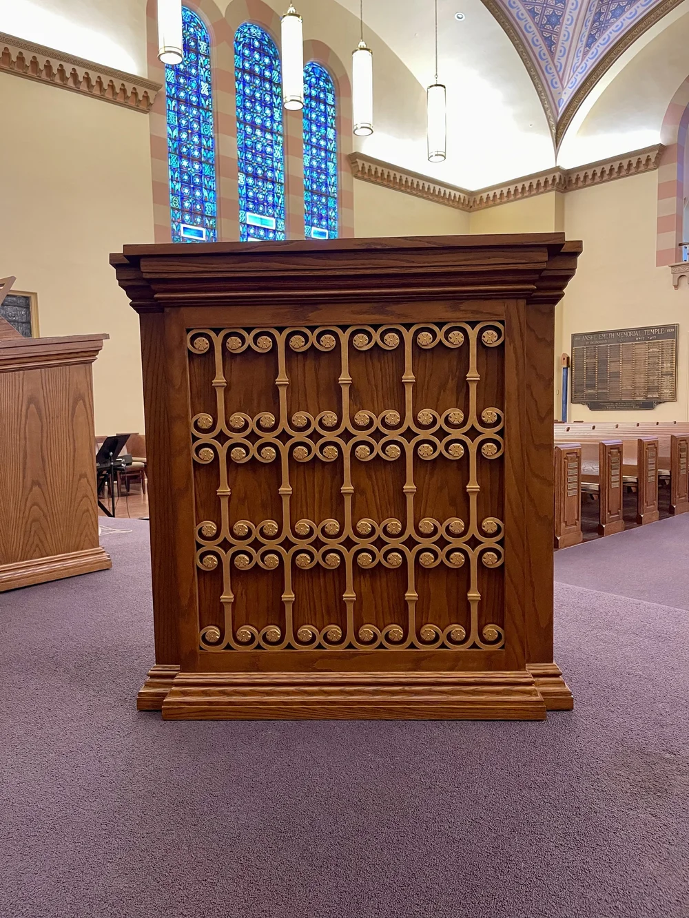 Torah Reading Tables — Designers of Synagogue interiors, Synagogue ...
