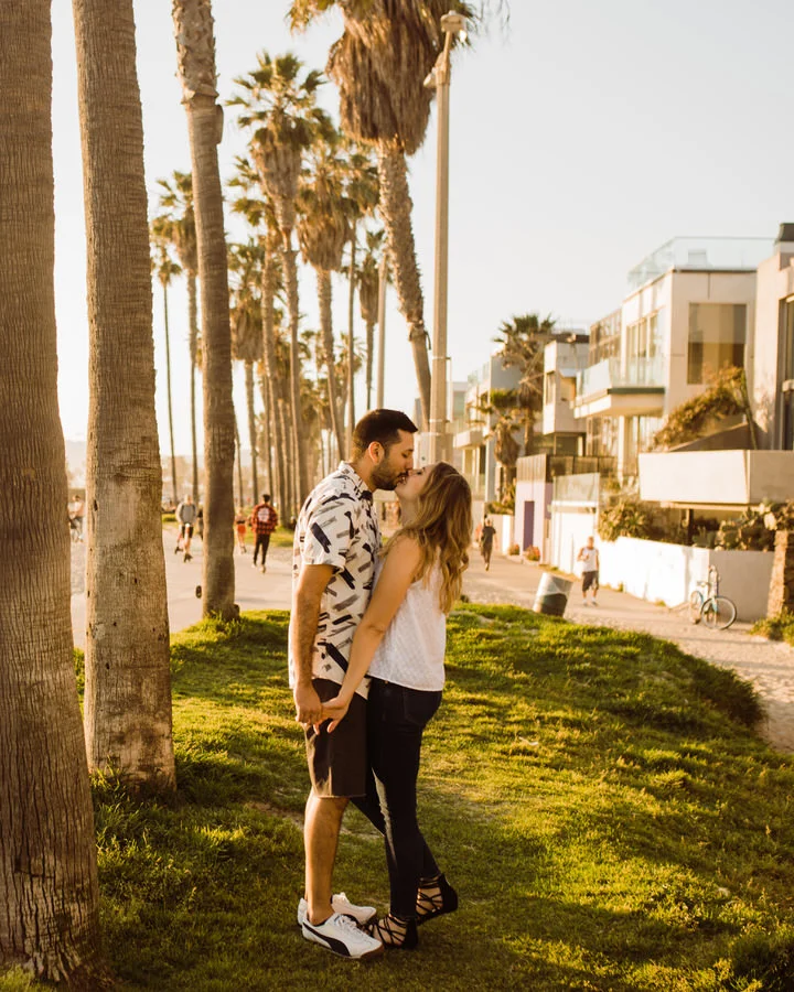 Liz + Edgar | Venice Canals + Santa Monica Beach Elopement Photographer ...