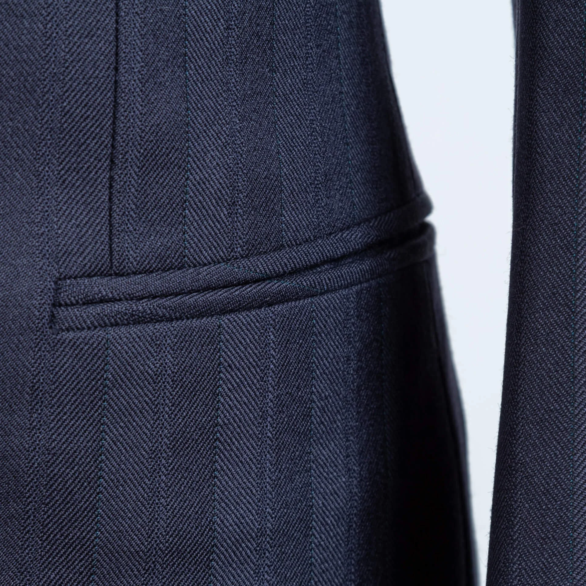 Herringbone Suiting Fabrics and Cloth — De Oost Bespoke Tailoring ...