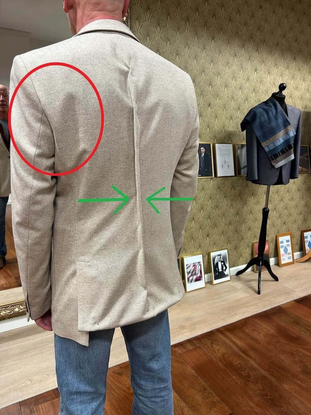 The tailor: for the best fit of your jacket — De Oost Bespoke Tailoring ...