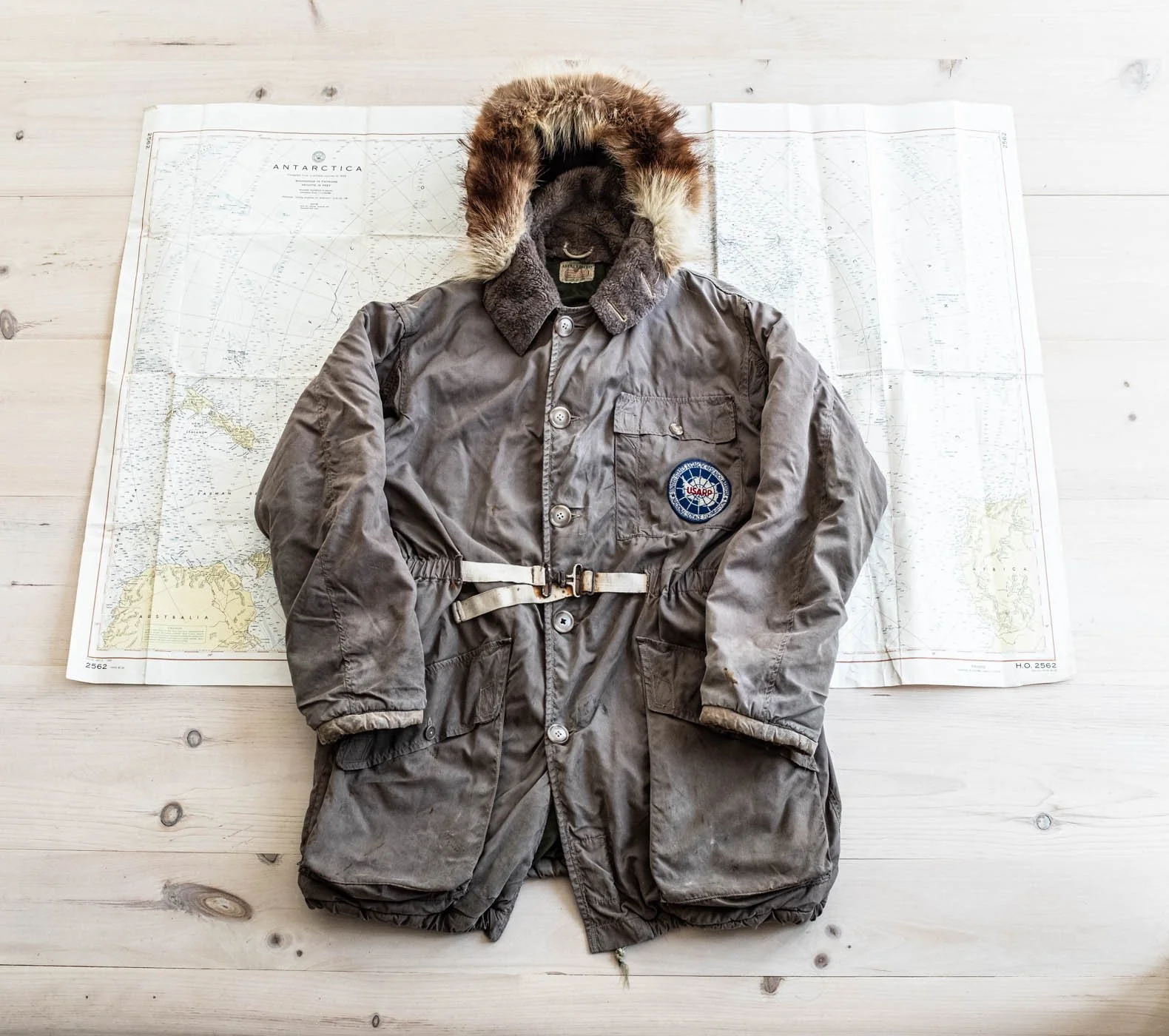 USARP (US Antarctic Research Program) Windproof "Byrd Cloth" Parka ...