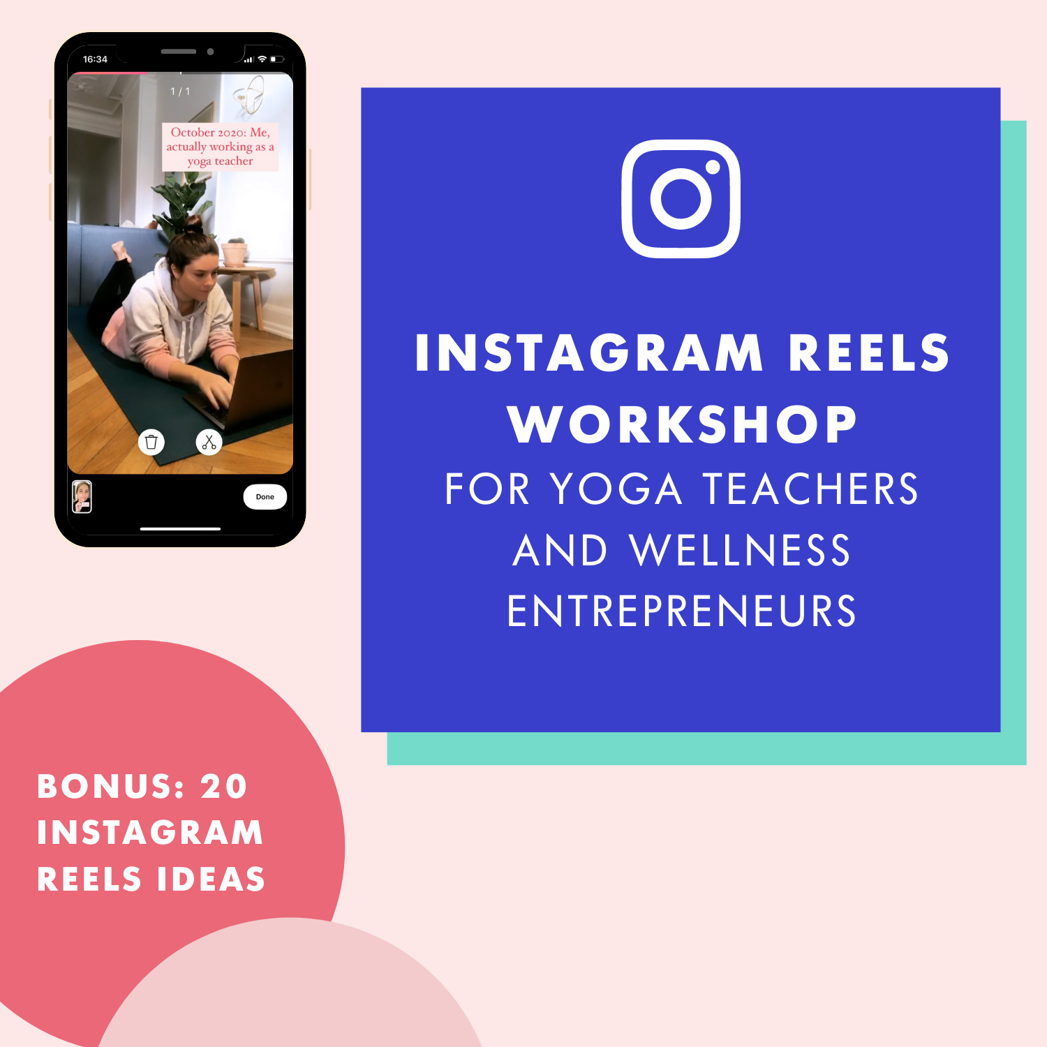 Recording: Instagram Reels workshop — Palms Up Club