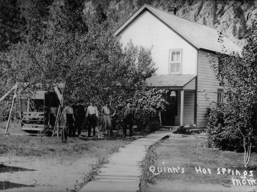 History — Quinn's Hot Springs Resort