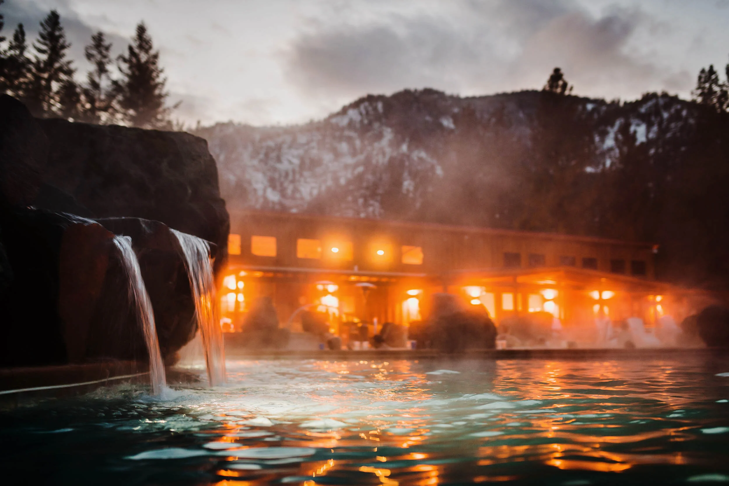 Photo Gallery of New Pools — Quinn's Hot Springs Resort