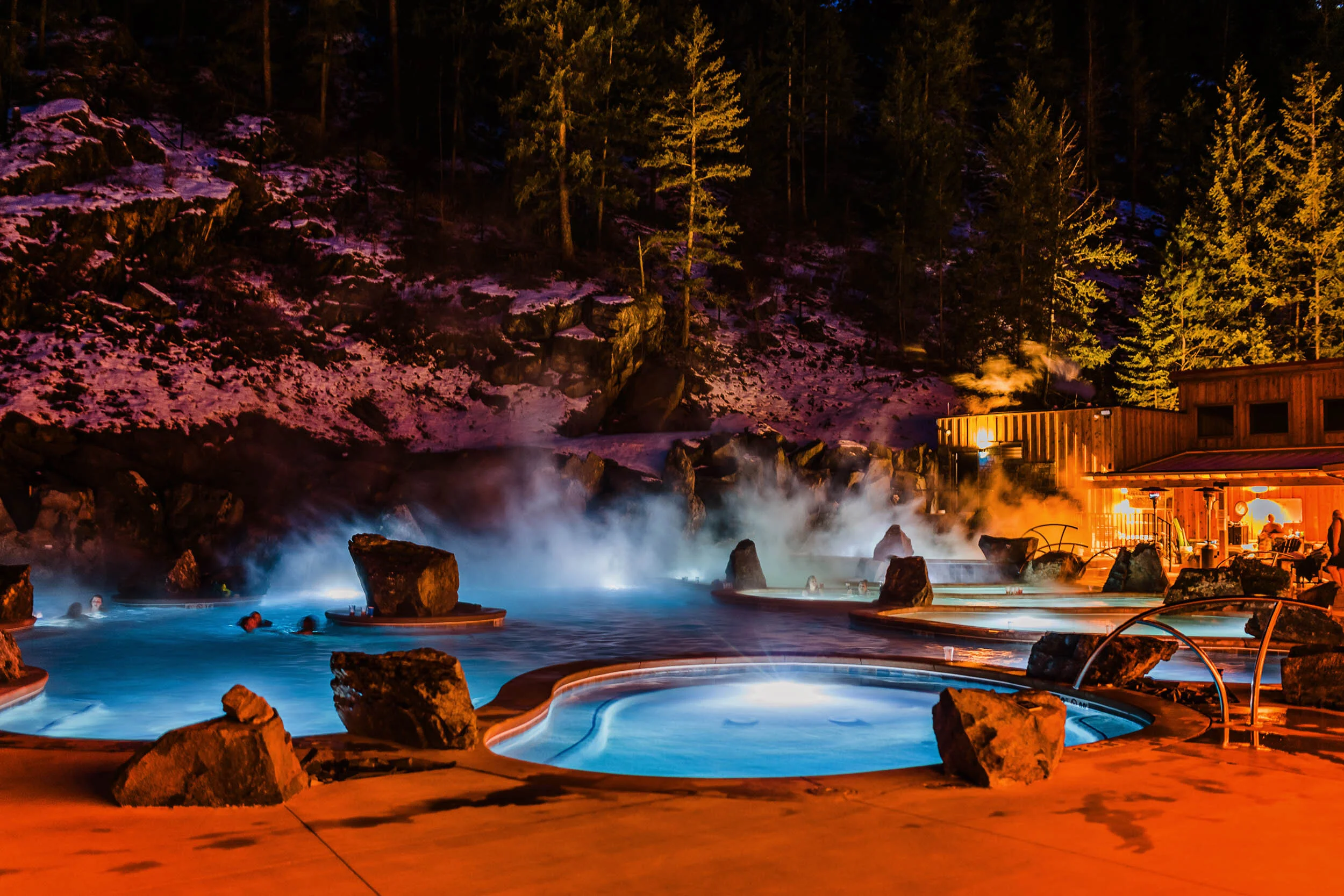 Photo Gallery of New Pools — Quinn's Hot Springs Resort