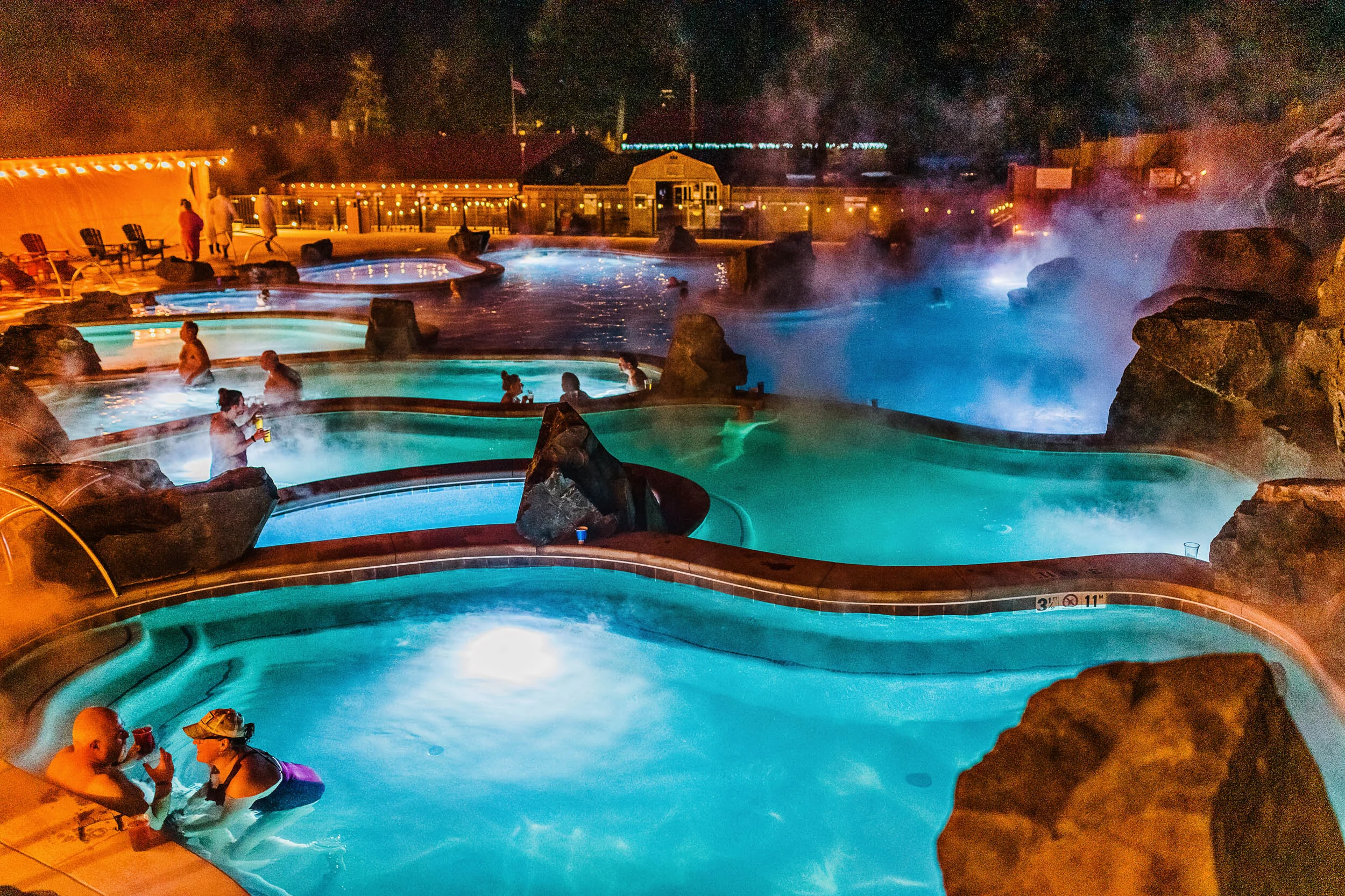 Photo Gallery of New Pools — Quinn's Hot Springs Resort