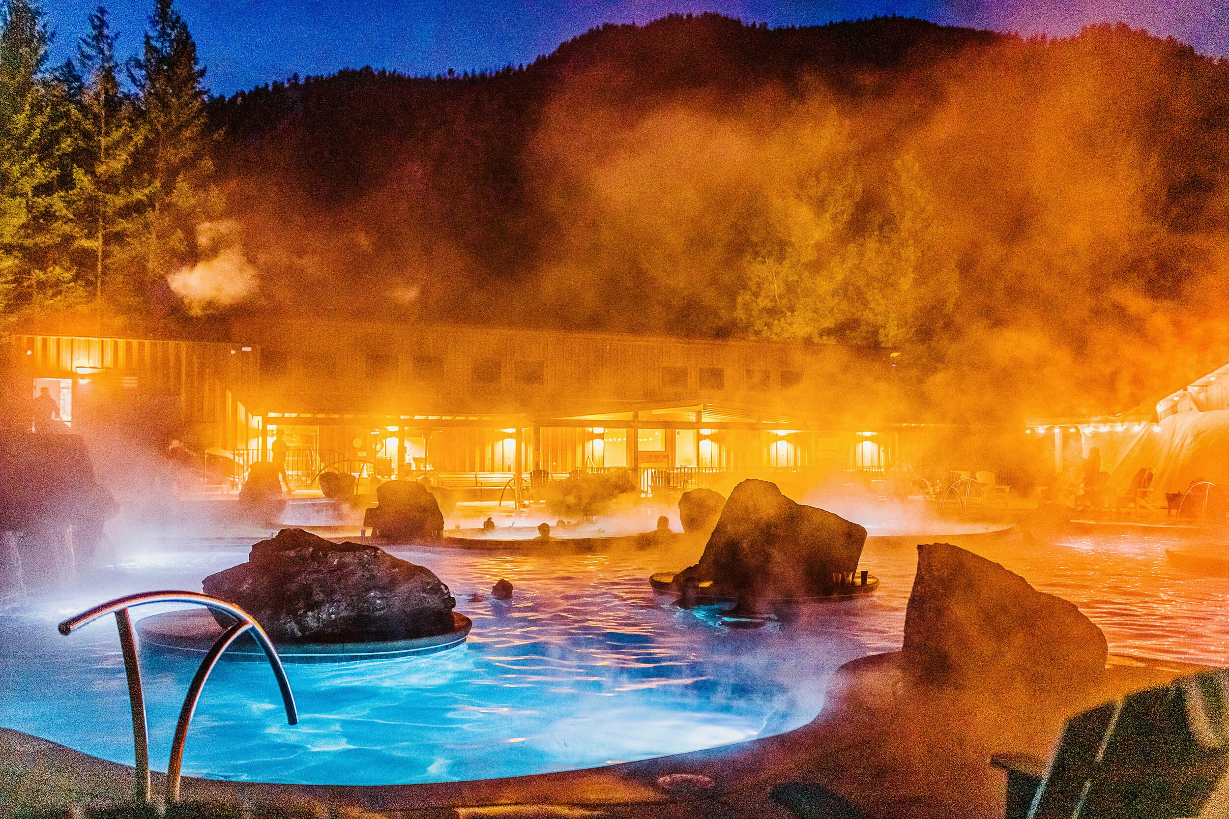 Photo Gallery of New Pools — Quinn's Hot Springs Resort