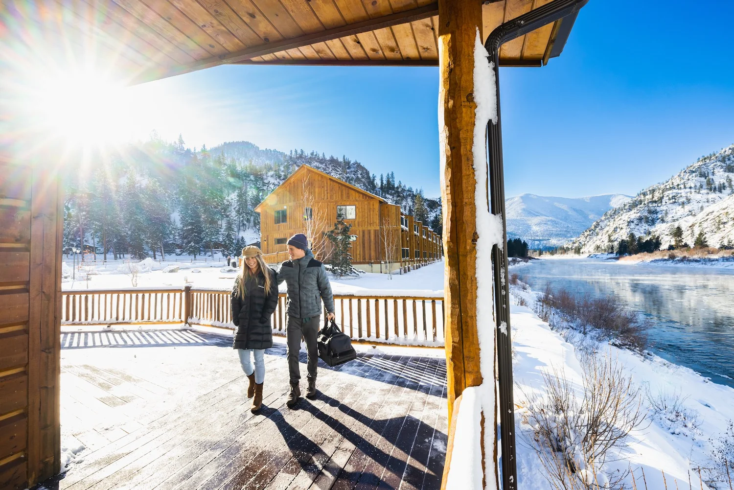 River View Cabins — Quinn's Hot Springs Resort