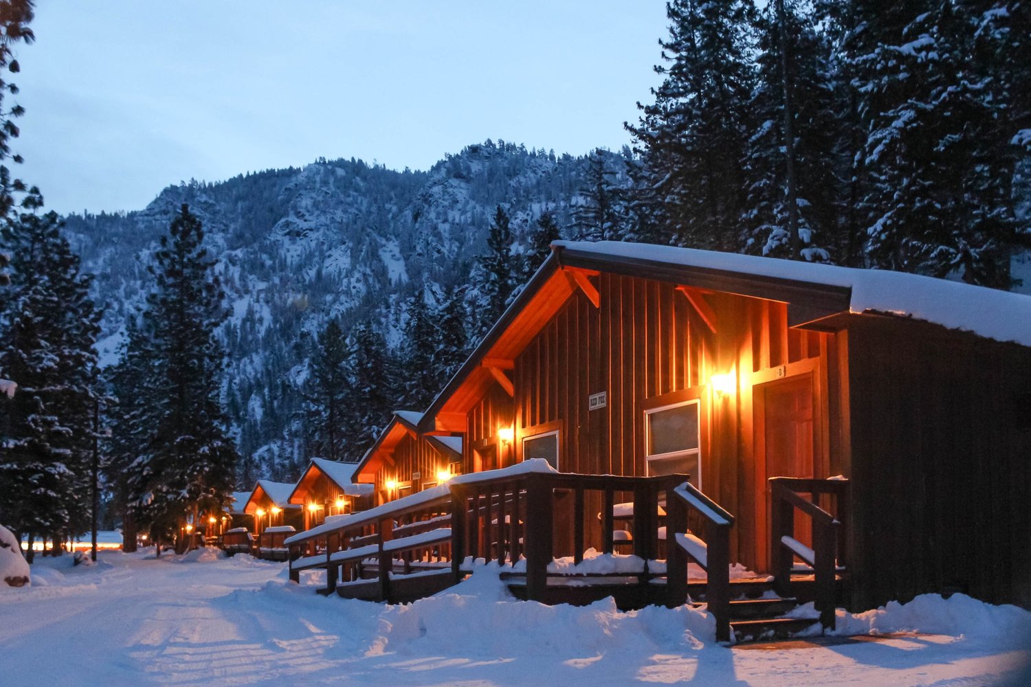 Canyon Cabins — Quinn's Hot Springs Resort