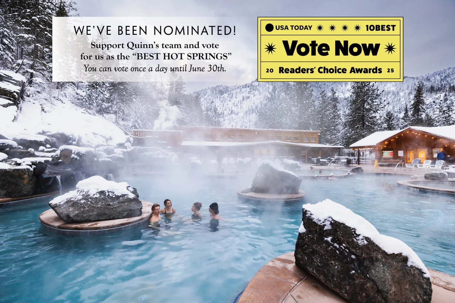 Together We Shine — Quinn's Hot Springs Resort