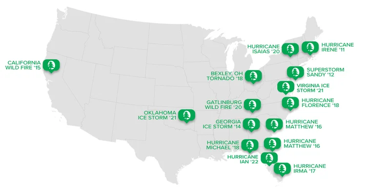 Russell Tree Experts — Natural Disaster Cleanup