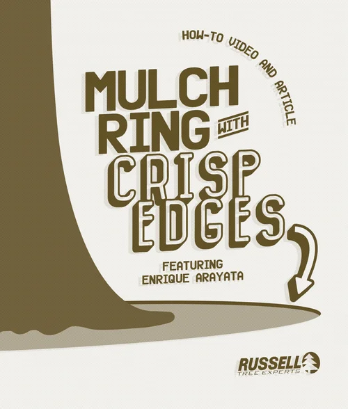 Russell Tree Experts — How to Mulch a Tree Ring with CRISP Edges!