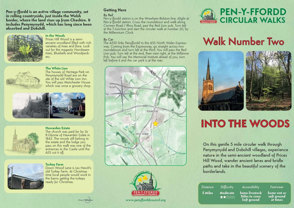 Circular Walks — Penyffordd Community Council Penyffordd Community ...