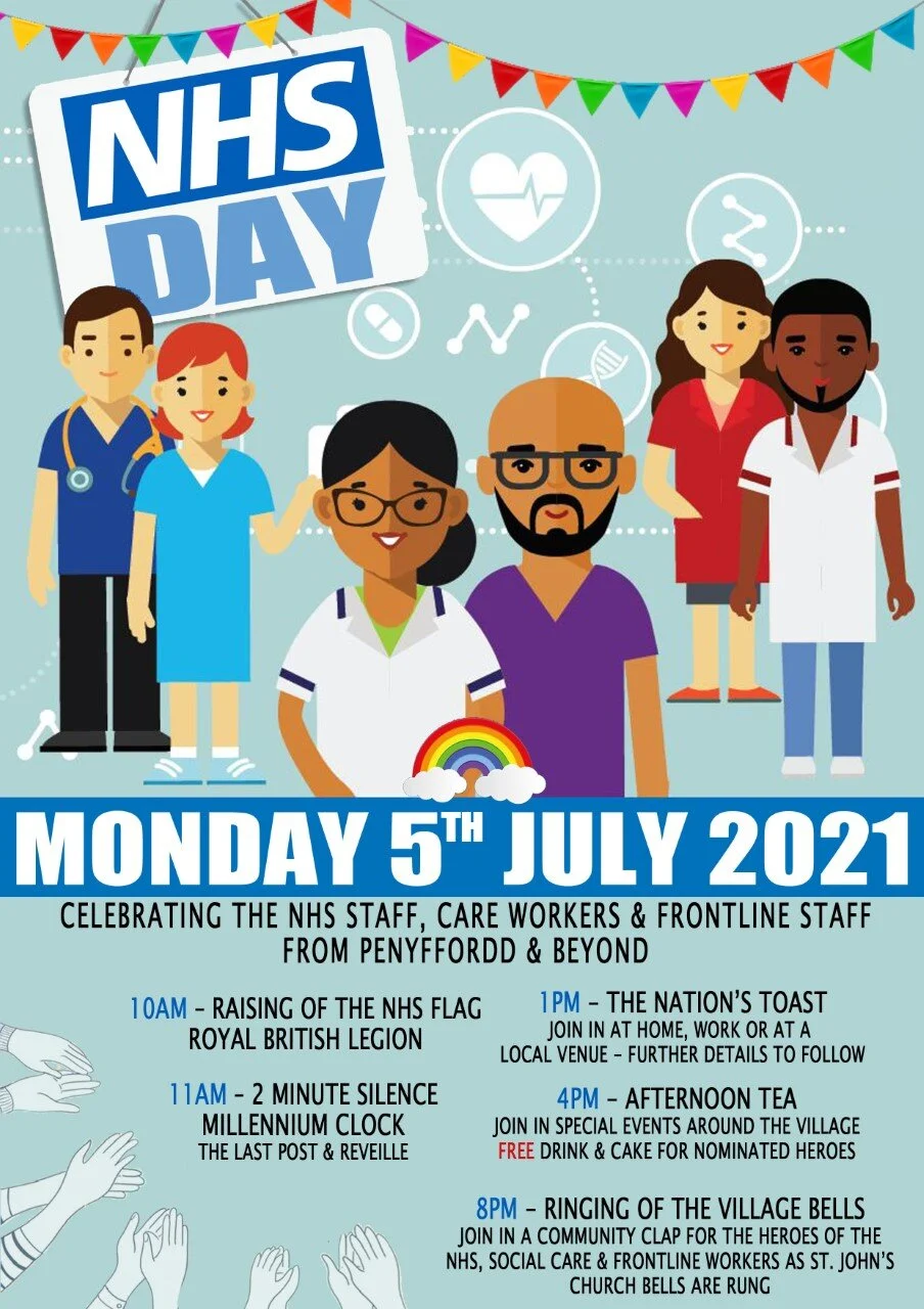 Monday 5th July – NHS, Social Care and Frontline Workers Thank You Day ...