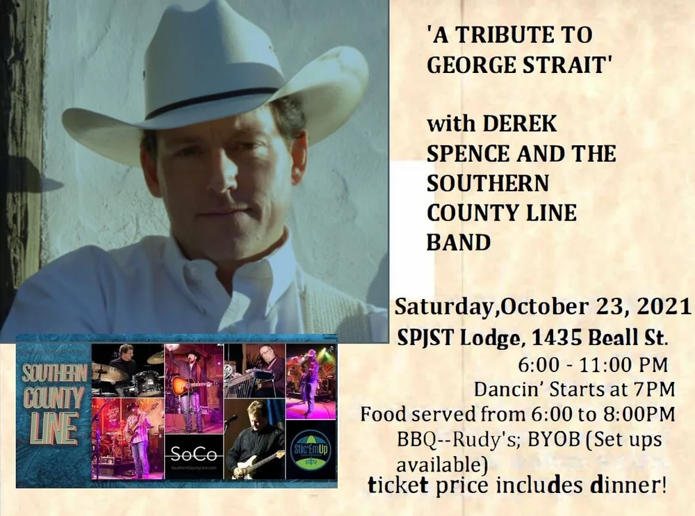 A Tribute to George Strait with Derek Spence and the Southern County ...