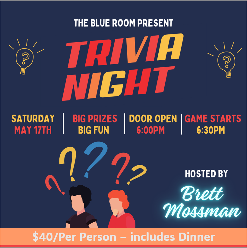 Blue Room Trivia Night - Spring 2025 — SPJST Lodge 88