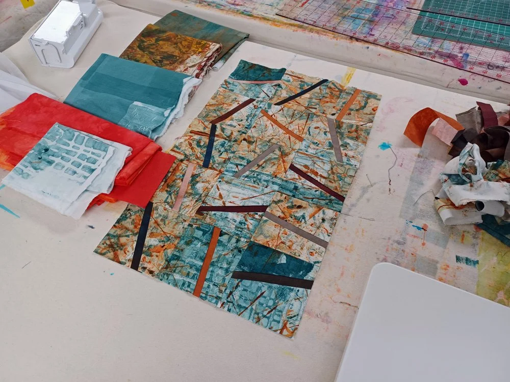 How to use those wonderful screen printed fabrics! — Leah Higgins