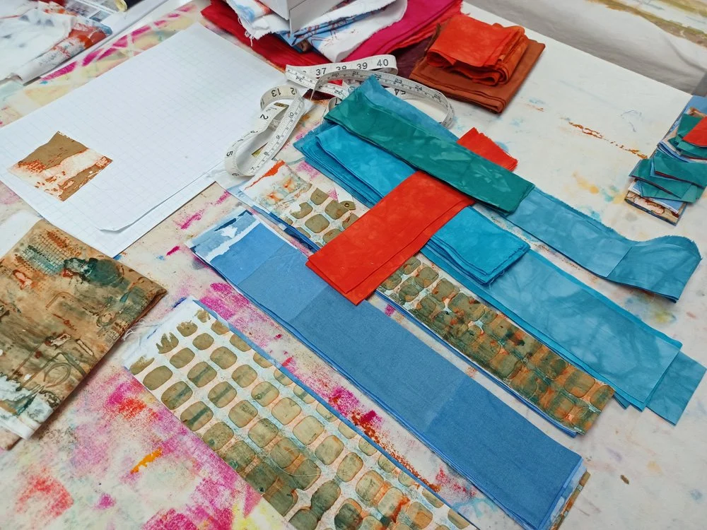 How to use those wonderful screen printed fabrics! — Leah Higgins