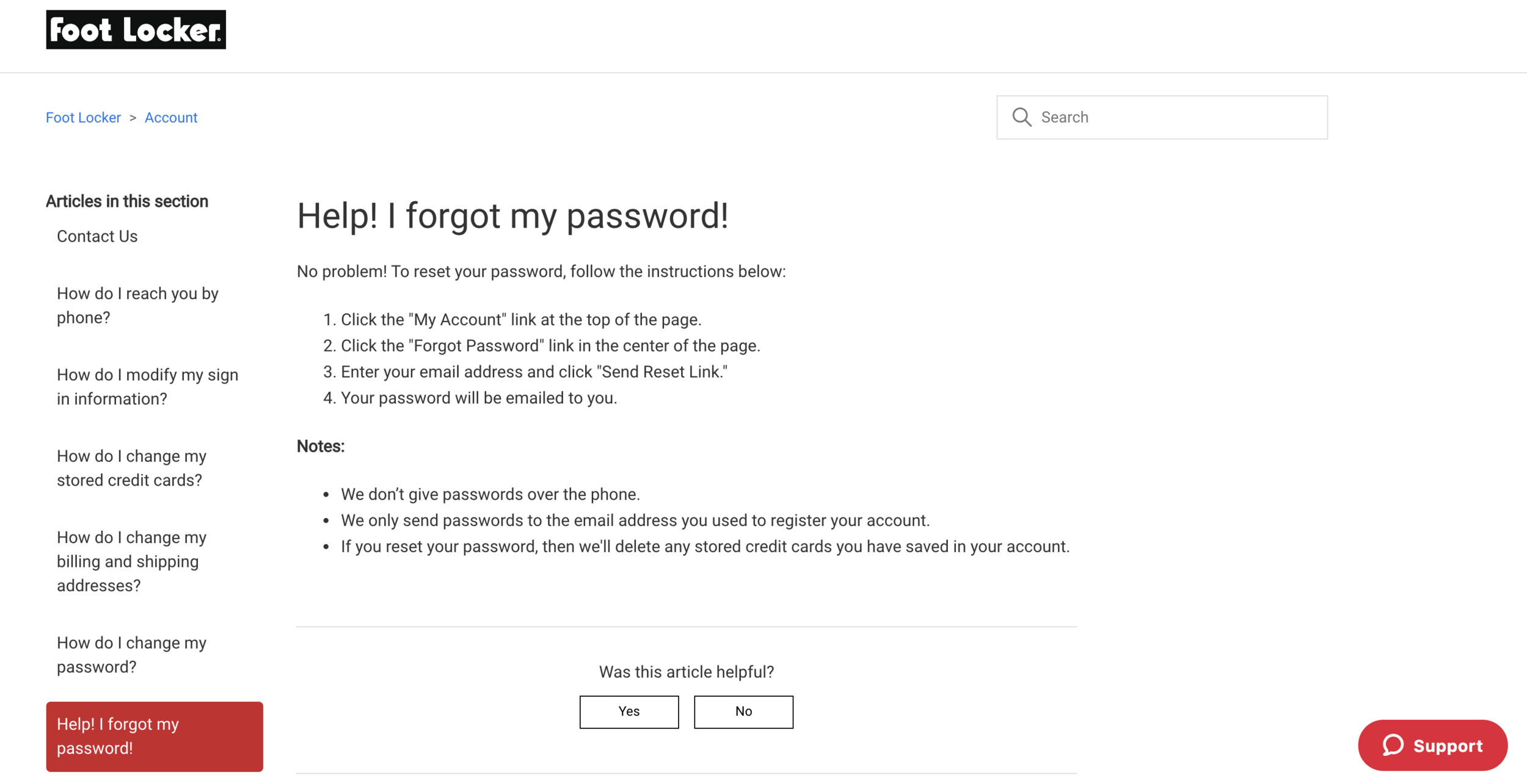 Foot Locker — Boris Hartl