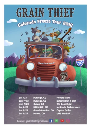 Grain Thief Tour Dates — Grain Thief