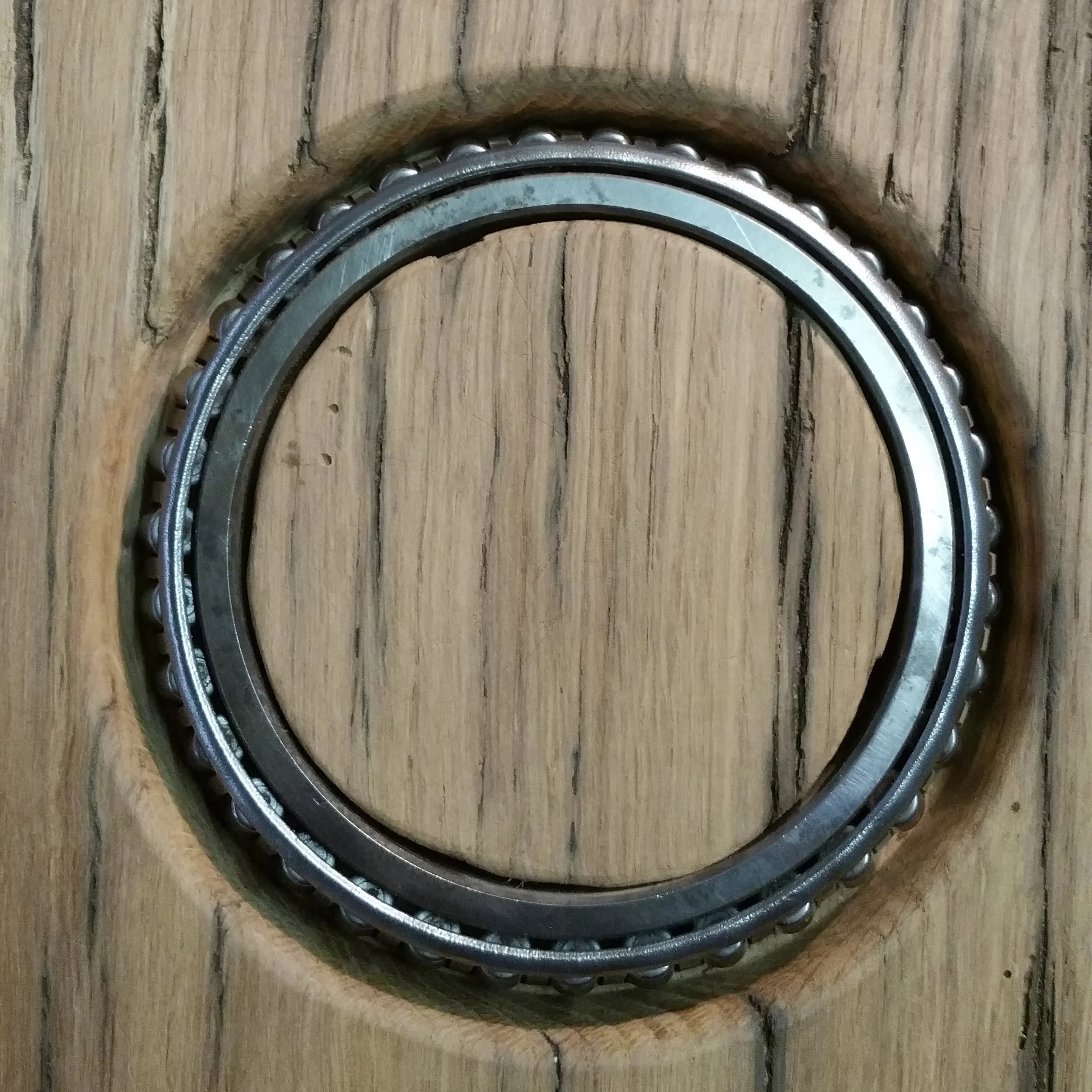 Cog & Chain Table (The French Build No.1) 2018 — Parfait Parquet