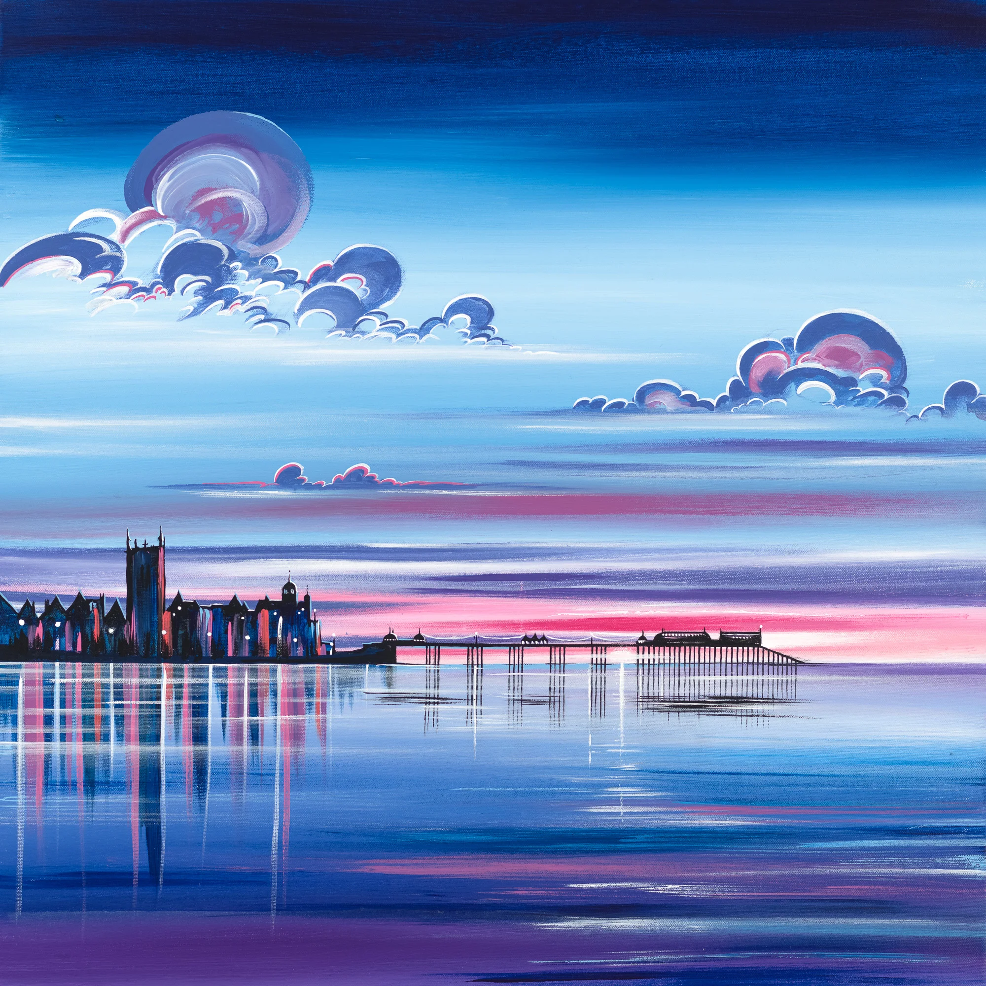 Dusky Sunset Over Cromer — Samuel Thomas