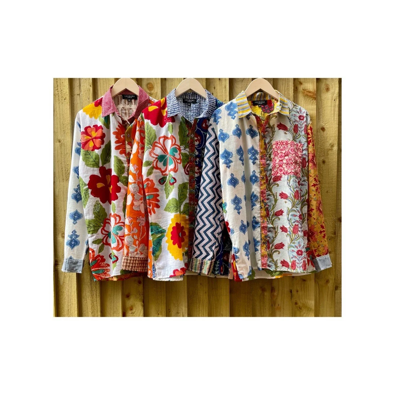 Patchwork Shirts — S H I B O R I L O N D O N