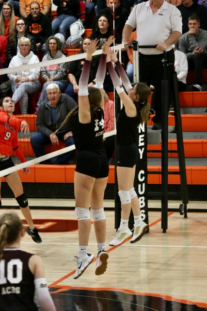 Mt. Carmel Volleyball Clinch Jr. NEC Titles For 7th And 8th Grade