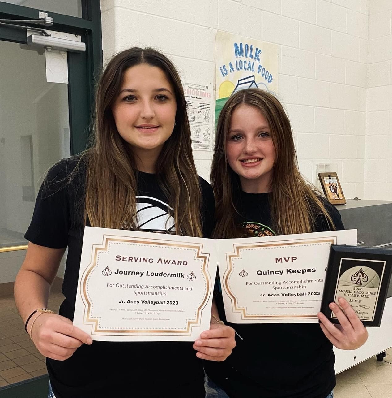 Mt. Carmel Jr High Volleyball Awards Banquet