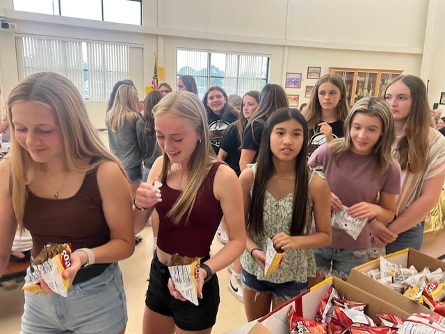 Mt. Carmel Jr High Volleyball Awards Banquet
