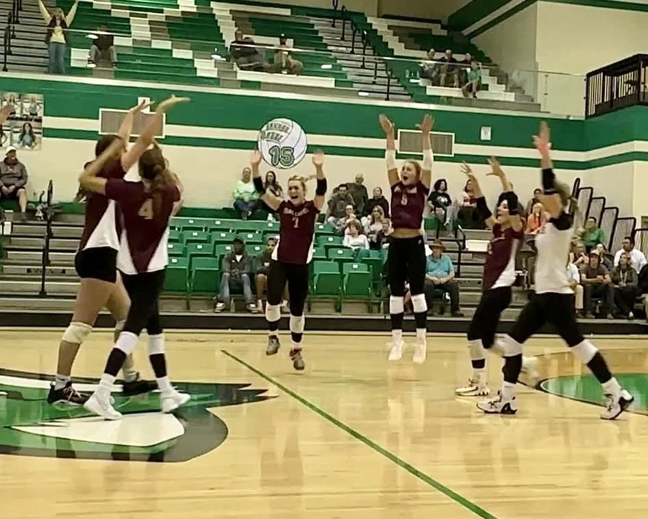 Lady Aces Win Regional Semi-Final, 25-21, 25-21
