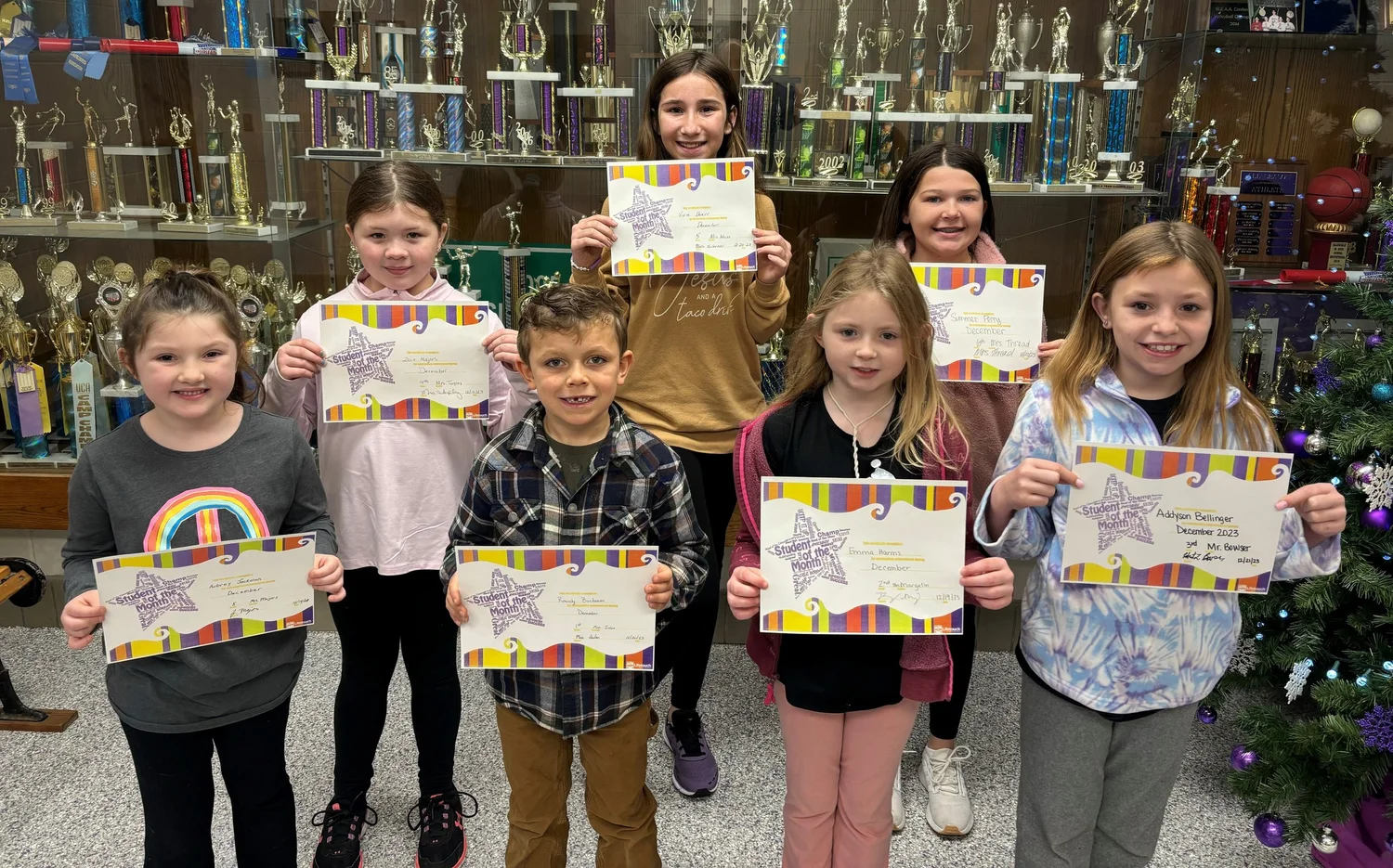 Allendale School Students Of The Month