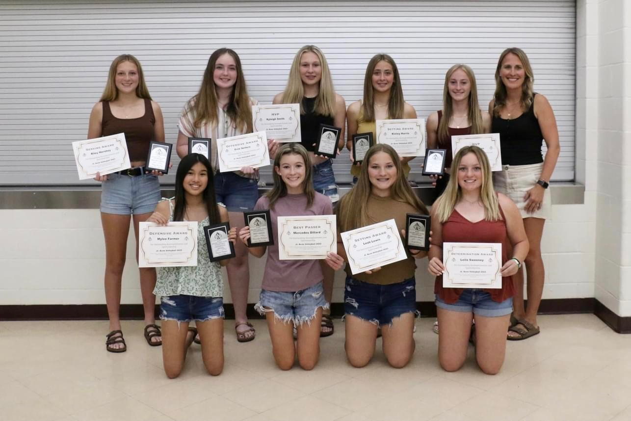 Mt. Carmel Jr High Volleyball Awards Banquet