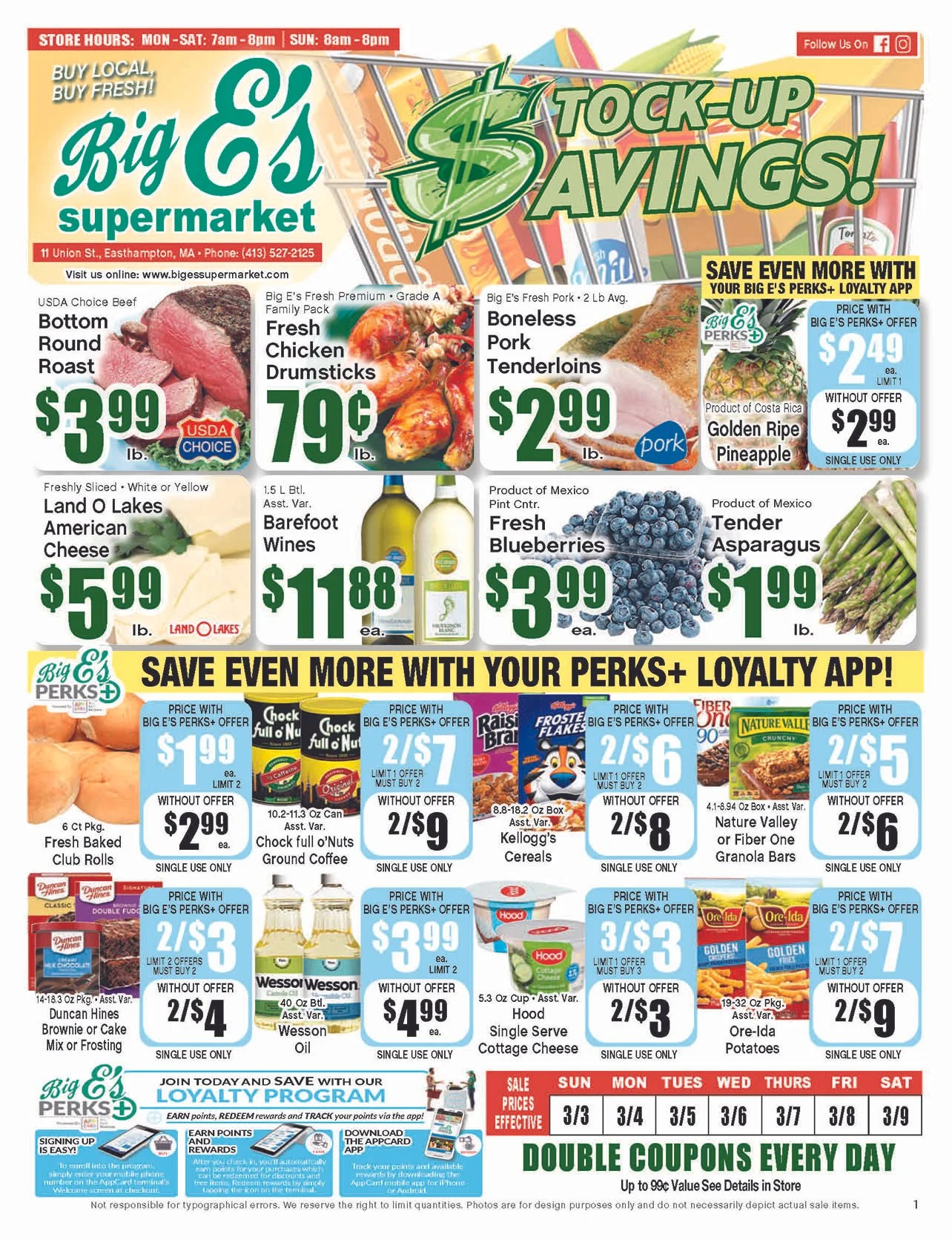 Weekly Ads — Big E's Supermarket