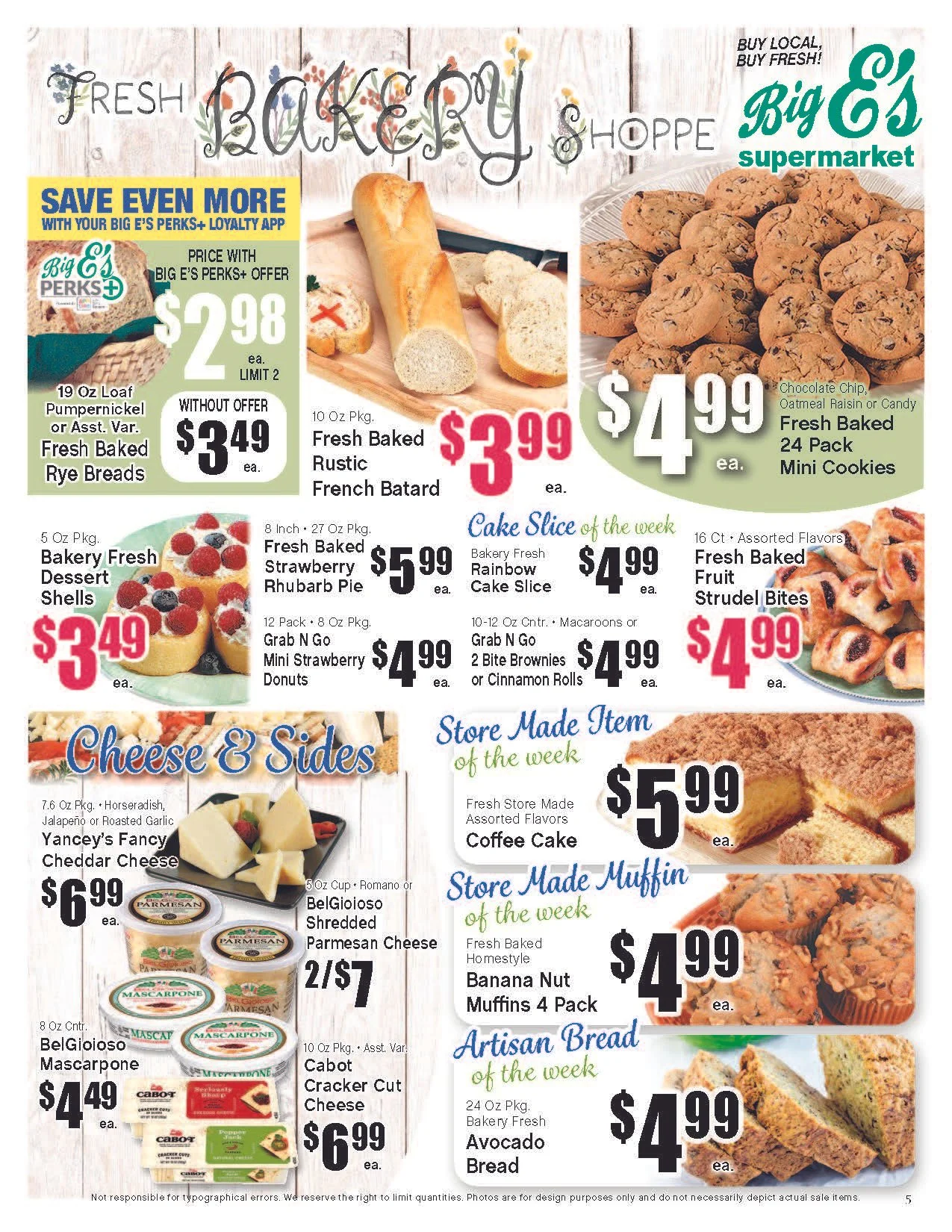 Weekly Ad — Big E's Supermarket