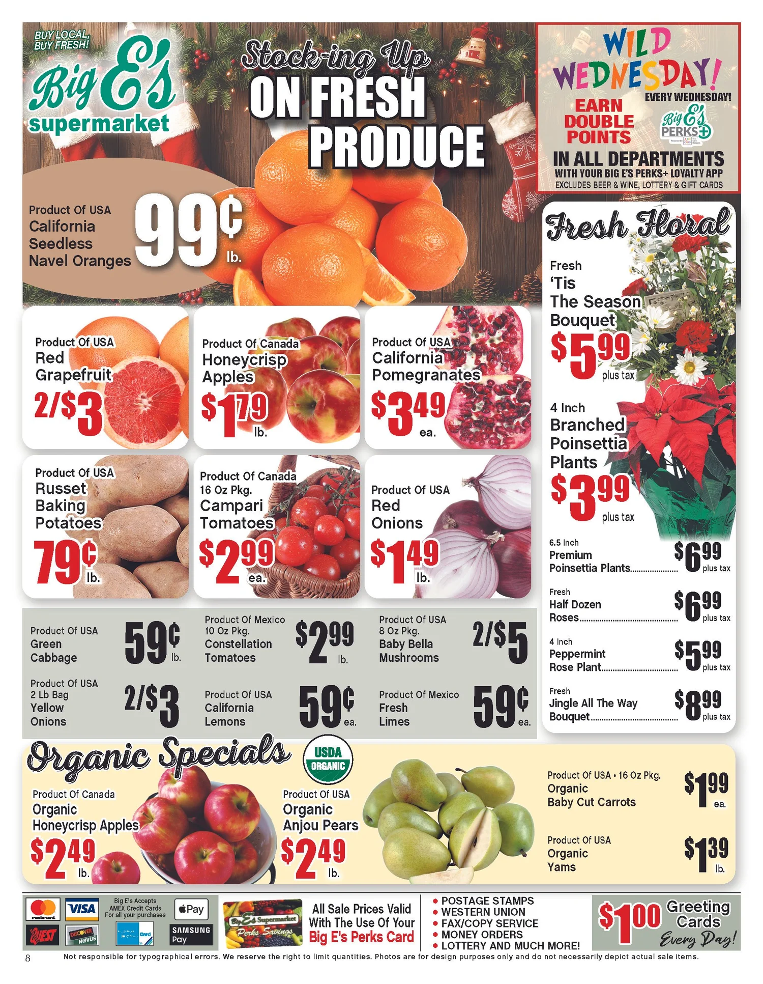 Weekly Ad — Big E's Supermarket
