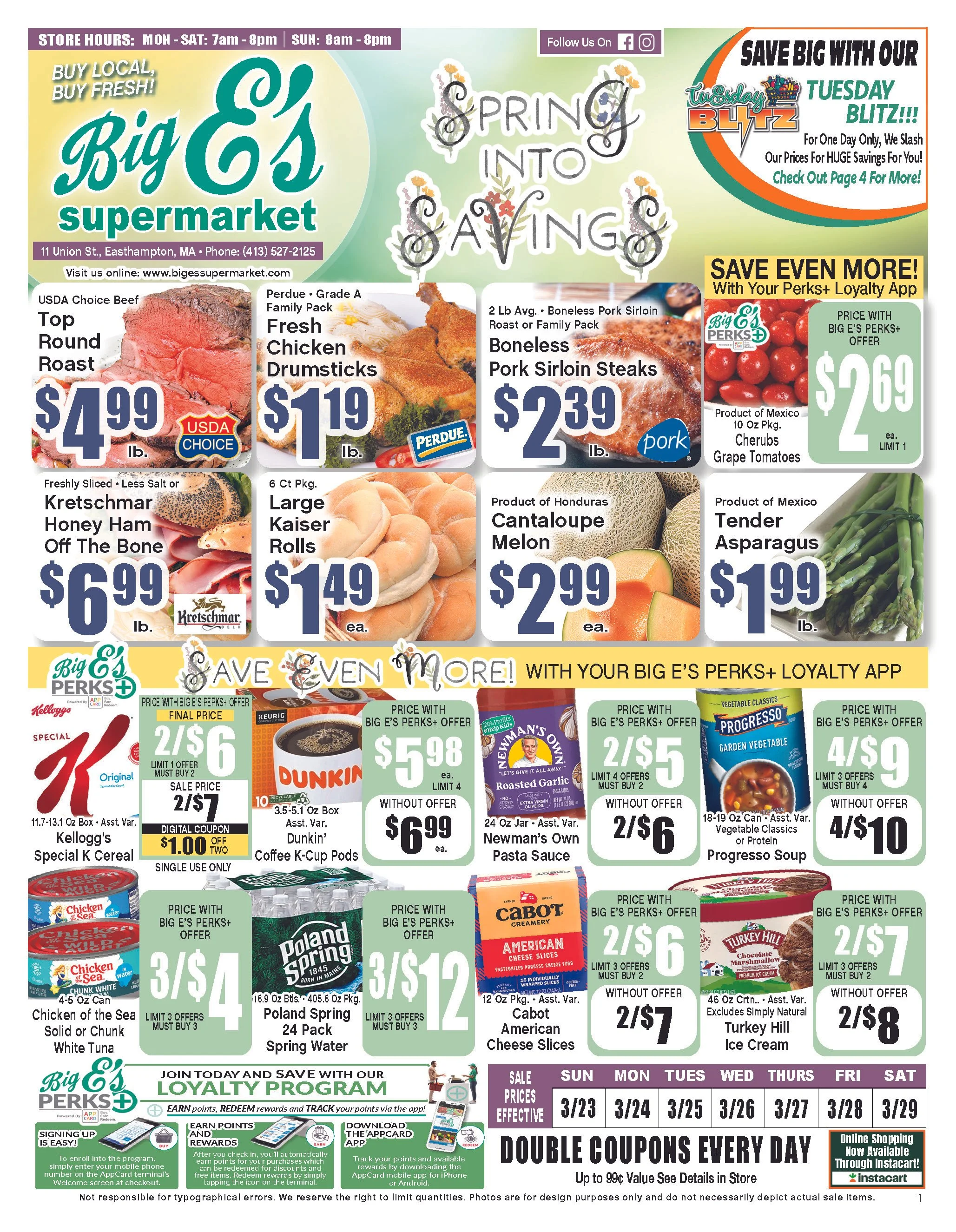 Weekly Ads — Big E's Supermarket