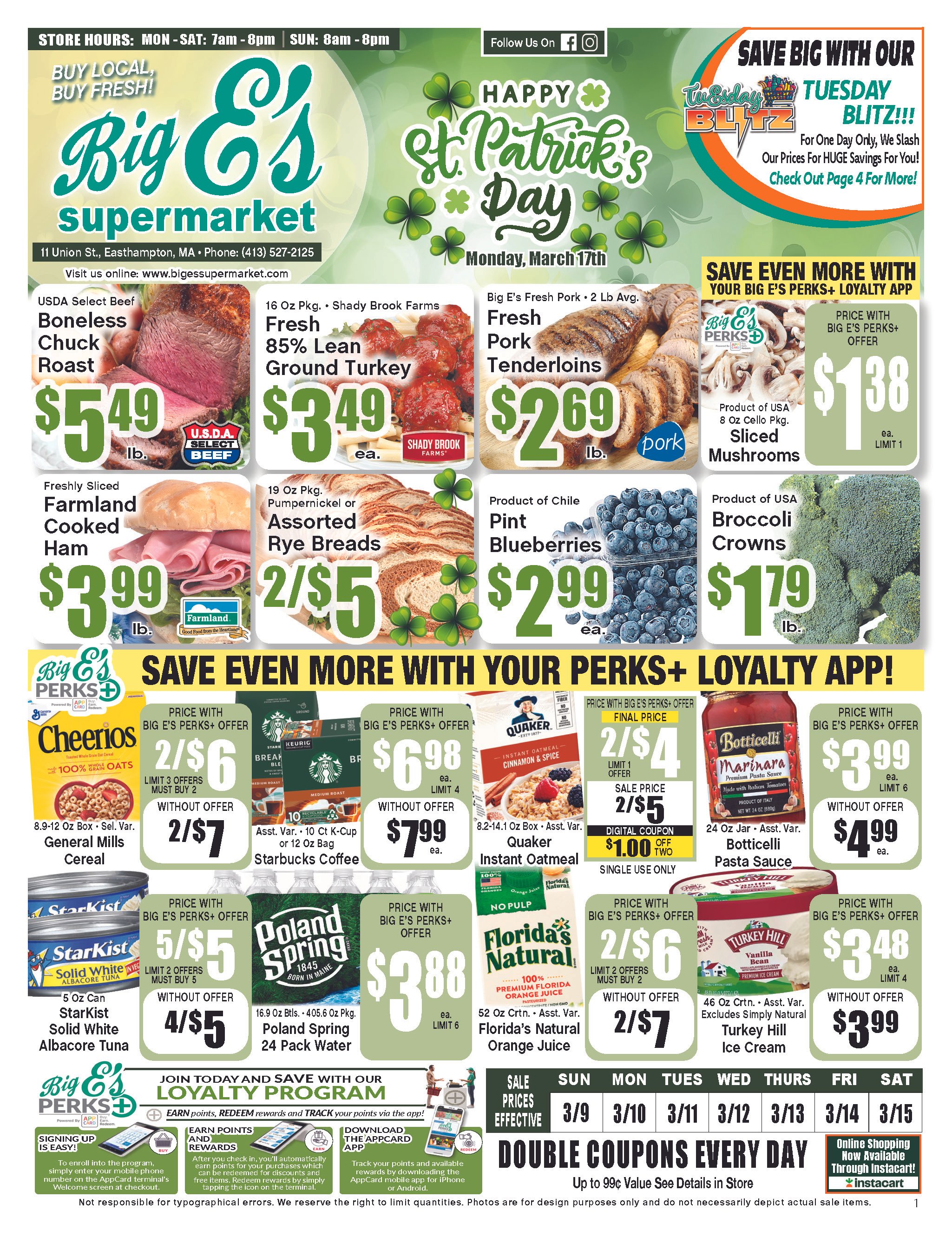 Weekly Ads — Big E's Supermarket
