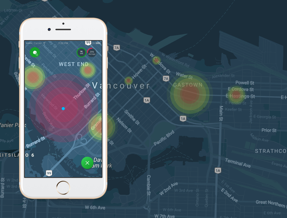 Geolocation Mobile Game App — Arvand Alviri Lead Product Design Consultant