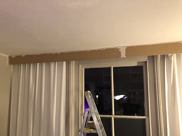HOW TO MAKE AN EASY CURTAIN PELMET — luke arthur wells